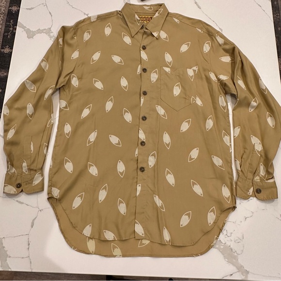 Baracuta | Shirts | Vintage Baracuta Mens Brown Button Down Shirt Xl ...